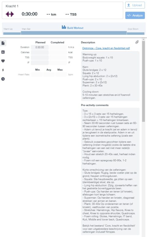 Achtste en sprint triathlon trainingsschema’s | Optrimize