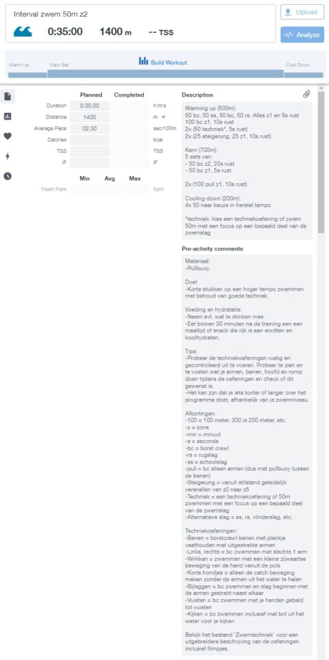 Achtste en sprint triathlon trainingsschema’s | Optrimize